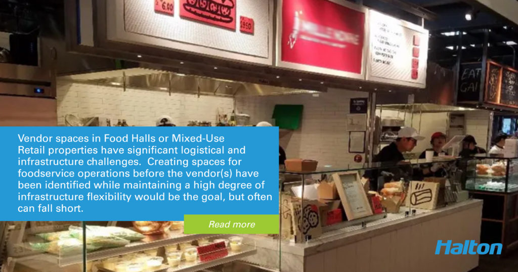 Kitchen Design Flexibility - Food Halls - Kitchen Ventilation by Halton